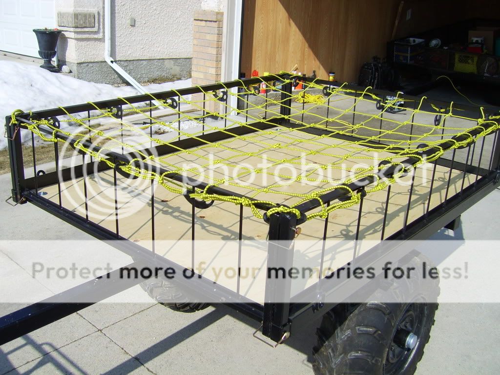 Quads.ca • View topic - Custom Made ATV Bush Trailer