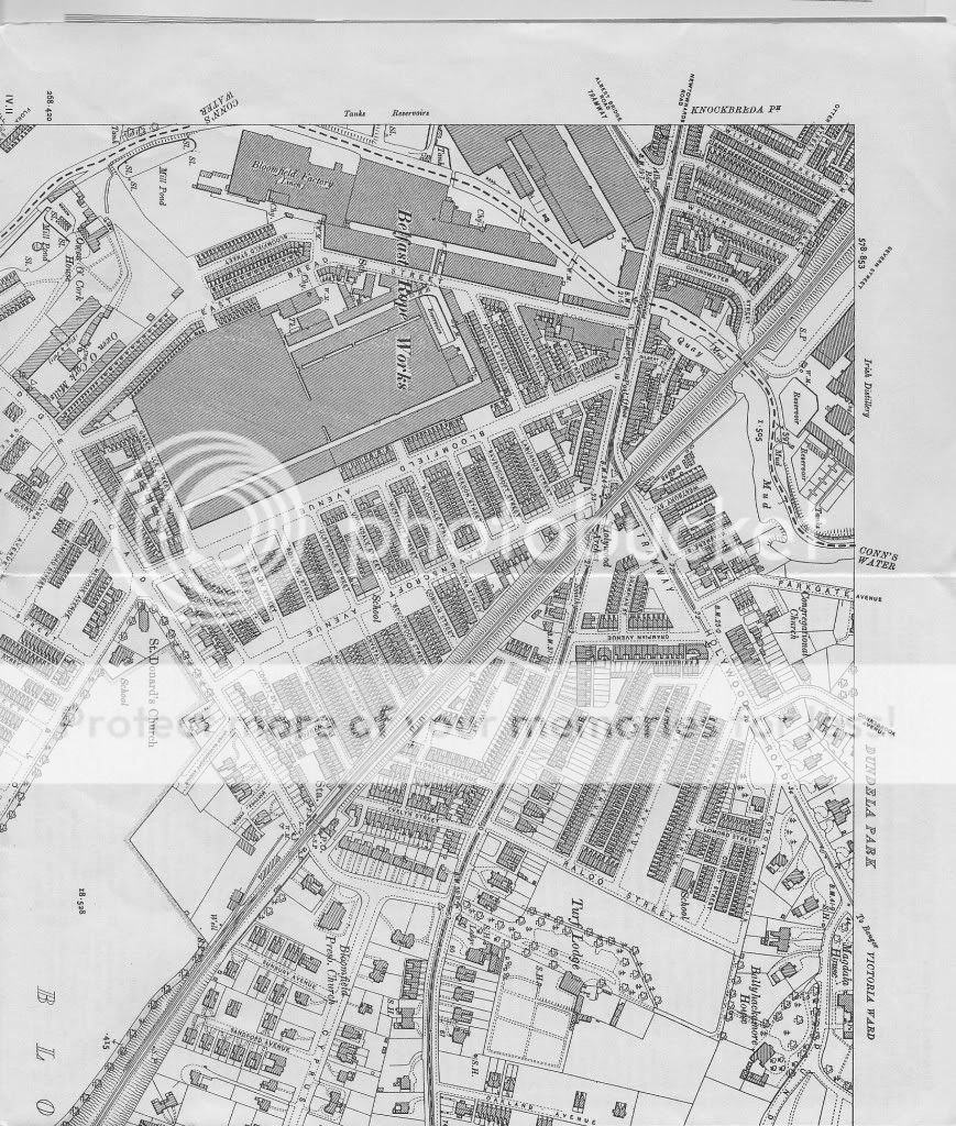 Streets off the newtownards road