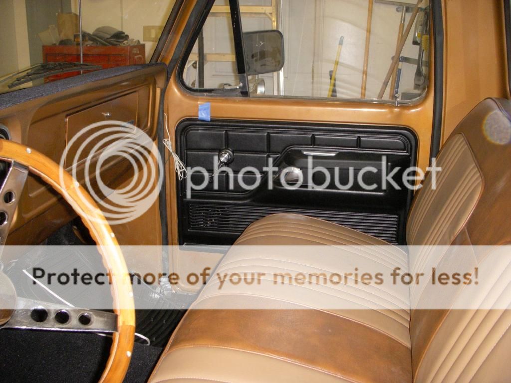 74 Dent Interior Work Today... - Ford Truck Enthusiasts Forums