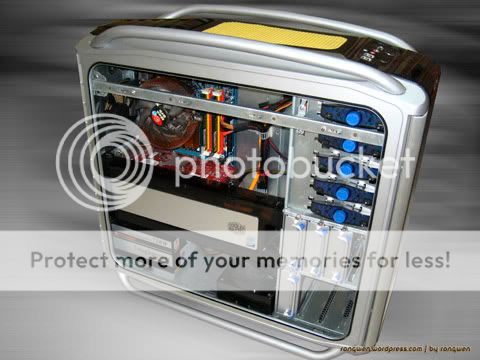 Coolermaster Cosmos 1000 – Case Mod – Cable Management – Matt Black ...